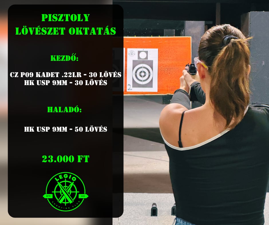 Oktatás - Legio Shooting Lőtér